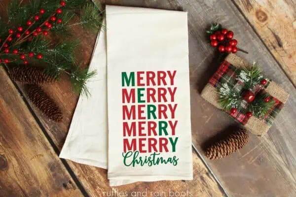 Merry Merry Christmas SVG Stack - Ruffles and Rain Boots